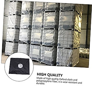 Asakkura Covers Grill Outdoors Garden Furniture for Table Round Patio Barbecue Stove Black Creative Cover Protector Tank Covers Gas Outdoor BBQ Case Outdoor Furniture 1pc