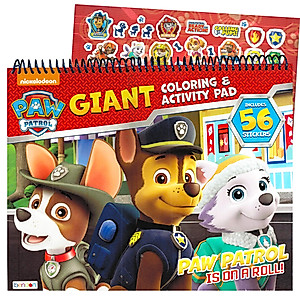 Paw Patrol Coloring and Activity Giant Floor Pad - Jumbo Paw Patrol Coloring Book (Paw Patrol Party Pack)