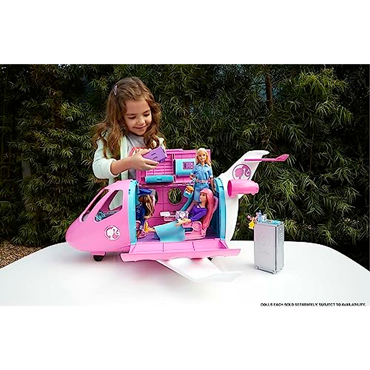 Barbie Airplane Playset, Dreamplane with 15+ Accessories Including Puppy, Snack Cart, Reclining Seats and More (Amazon Exclusive)