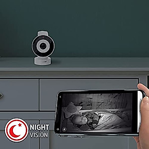 XTREME DIGITAL LIFESTYLE ACCESSORIES Energizer Smart Wi-Fi White Indoor Camera, 1080P Full HD, Cloud/Micro-SD Card Support