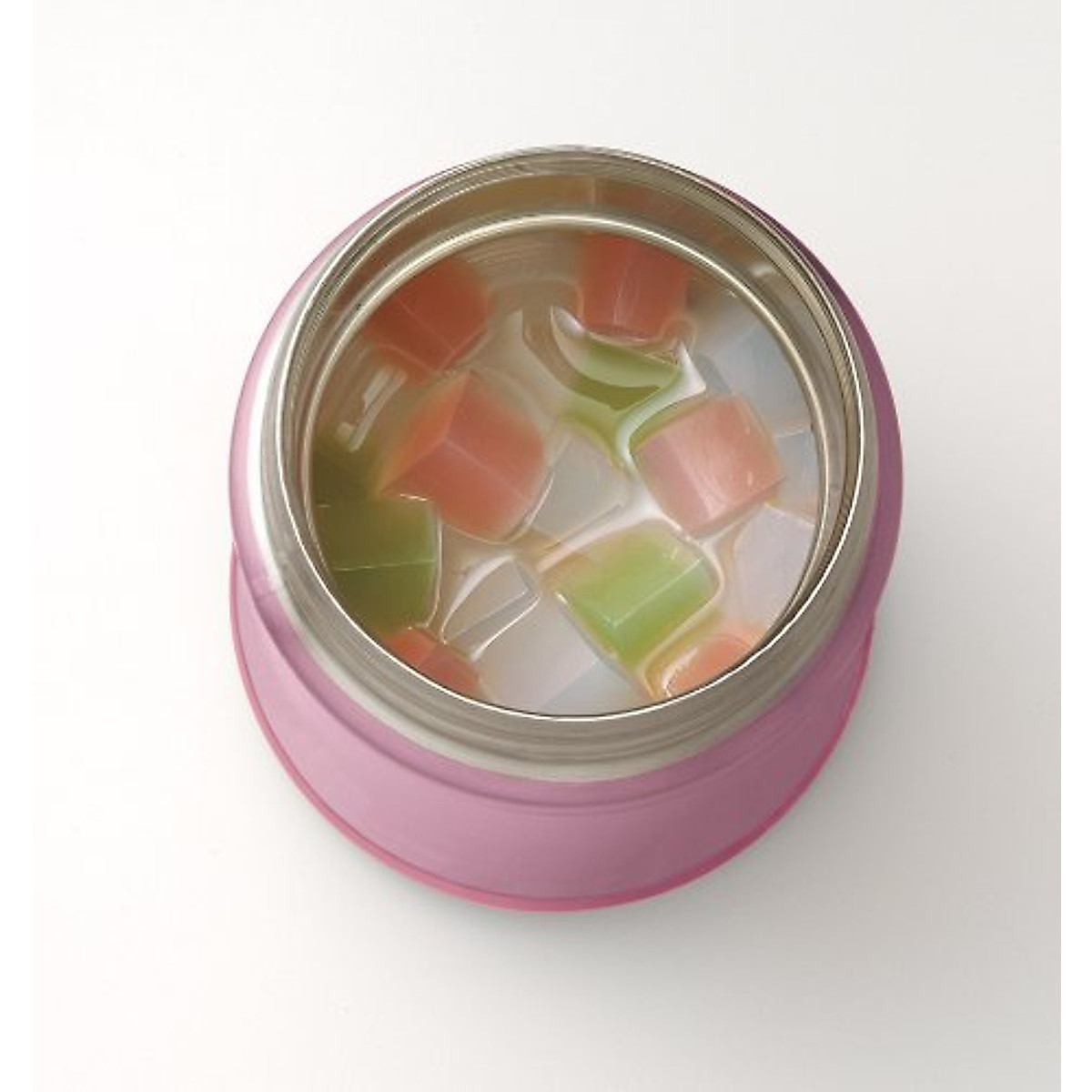 Zojirushi Stainless Steel Food Jar, 25-Ounce, Pink