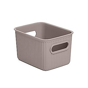 Tatay Baobab Multi-purpose Small Storage Basket with Capacity for 1.5 Litres, Taupe, 12.8 x 16.7 x 10