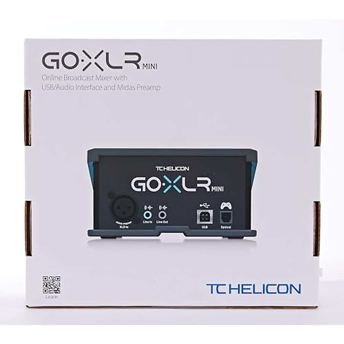 TC Helicon GoXLR MINI Online Broadcast Mixer with USB/Audio Interface and Midas Preamp, Officially Supported on Windows