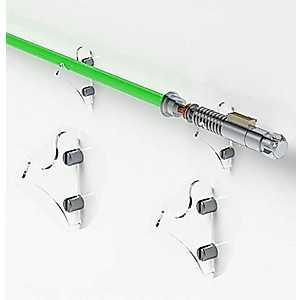 QiXin Lightsaber Rack Wall-Mounted Lightsaber Rack Lightsaber Wall-Mounted Wall Mount Wall Mount Bracket-Includes Hardware