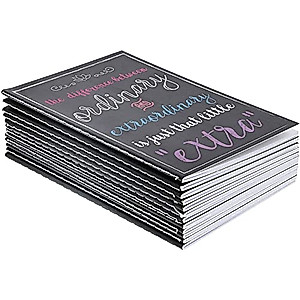 12-Pack Small Inspirational Notebooks with Growth Mindset Quotes, Motivational Pocket Journal Notepads for Students, Kids Party Favors, School, Office (3.5x5 in)