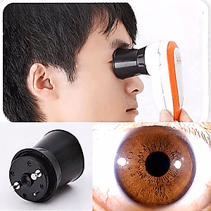 QXIUDDYS Iridology Camera Analyzer, Iris Analysis Camera, 5.0 MP USB Iris Analyzer Iridology Camera, Eye Iridology Camera, HD 30x Iris Lens and Driver-Free Analysis Software