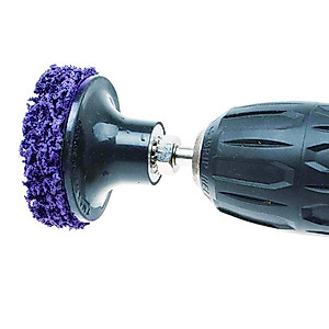 21 Pcs 2" Quick Change Easy Strip Discs Angel Die Grinder Attachments for Strips Paint, Cleans Welds, Removes Rust, Scale and Oxidation.