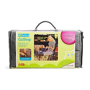 Munchkin® Brica® GoShop™ Baby Shopping Cart Cover, Grey