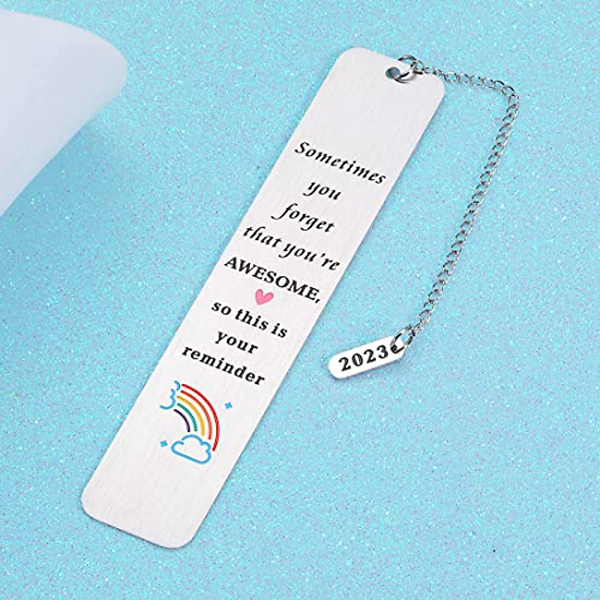 Inspirational Gifts for Women Men Class of 2023 Graduation Gifts for Him Her 16/18/21 Birthday Gifts for Girls New Start Gift for Friends Bookmark for Readers End of Year Student Gifts from Teacher