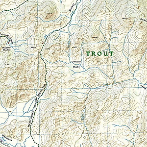 Mount Whitney Map (National Geographic Trails Illustrated Map, 322)