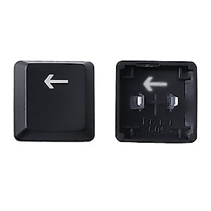 HUYUN A Full Set 87 keycaps Replacement for Logitech G813/G815/G913/G915 TKL RGB Mechanical Gaming Keyboard (Black 87 Keys)