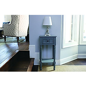 Décor Therapy TL15454 Table Lamp, Silver Leaf