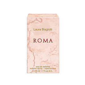 Laura Biagiotti - Roma for Women - Sweet and Elegant Scent - Opens with Pink Grapefruit and Black Currant - Unleashes Delicate and Timeless Sensuality - Perfect for Date Night - 1.7 oz EDT Spray