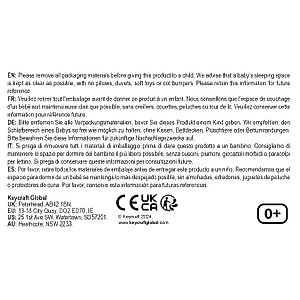 Living Nature Snowy Owl Stuffed Animal | Fluffy Owl | Soft Toy Gift for Kids | 7 inches