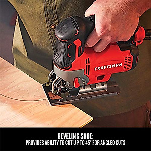 CRAFTSMAN Jig Saw, 6.0-Amp, Corded (CMES612)