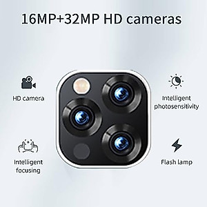 2023 Global Version 11.6 Inch Tablet Android 16GB RAM 1TB ROM Android 11.0 MTK6797 WiFi 8800mAh 10 Core Network Full Screen Purple / 8GB 256GB / UK-Plug