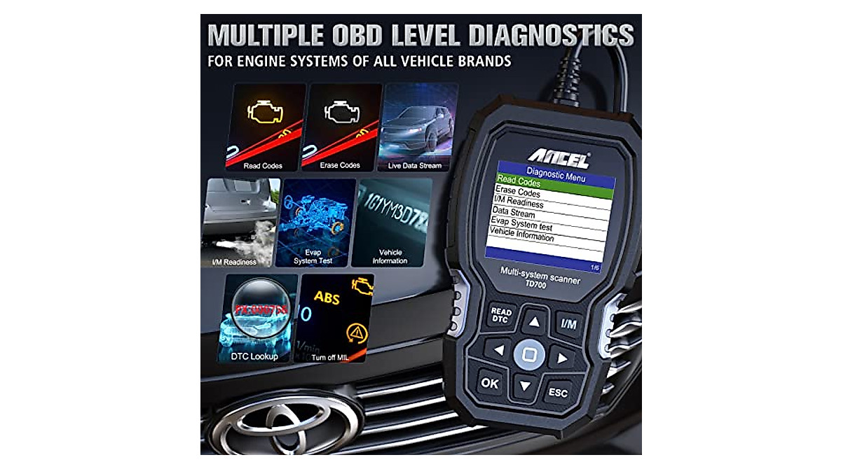 Toyota Code Reader & OBD2 Scanner | Professional Diagnostic Tool