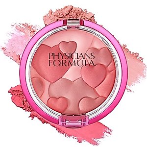 Physicians Formula Happy Booster Heart Blush Glow & Mood Boosting, Rose, Dermatologist Tested
