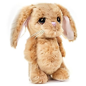 Bearington Billy Big Head Bunny The Stuffed Bunny Rabbit, 8 Inch Brown Easter Stuffed Animal