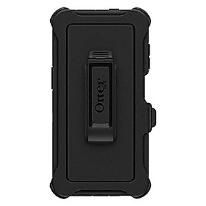 OtterBox Galaxy XCover Pro (Non-retail/Ships in Polybag) Defender Series Case - Non-retail/Ships in Polybag - BLACK, rugged & durable, with port protection, includes holster clip kickstand