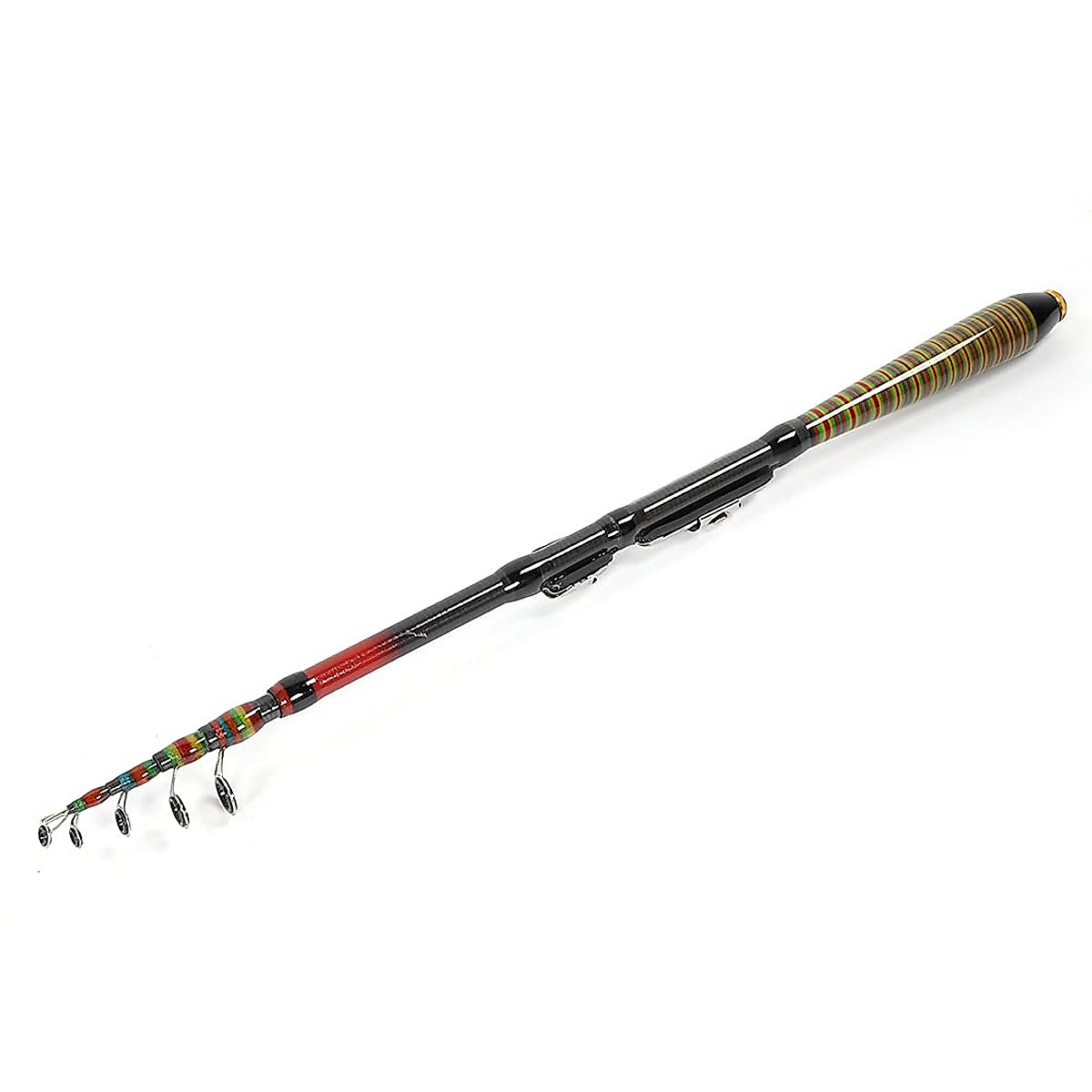 Fishing Rod, Telescopic Fishing Rod Carbon Sea Fishing Rod Portable Spinning Pole Hand Fishing Accessory(180cm)