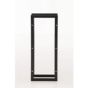 WGX Indoor/Outdoor Decorative Firewood Storage Log Rack Holder (2-Feet Log Rack)