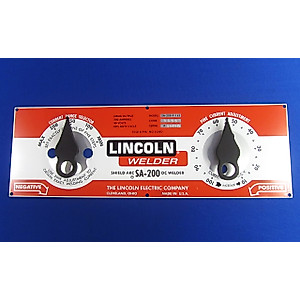 High Speed Engineering Lincoln Welder Sa 200 Control Knobs Shorthood and Redface Old Style