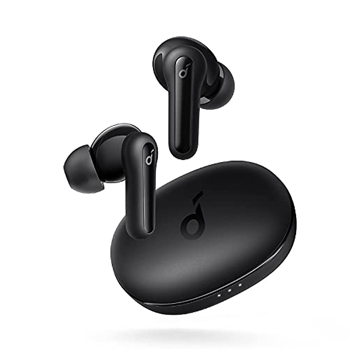 Soundcore by Anker Life P2 Mini True Wireless Earbuds, 10mm Drivers with Big Bass, Custom EQ, Bluetooth 5.2, 32H Playtime, USB-C for Fast Charging, Tiny Size for Commute, Work (Renewed)
