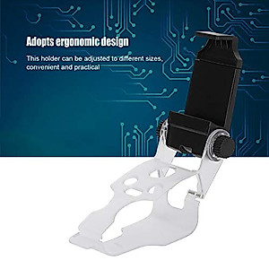 Zyyini Game Hand Grip,Phone Handle Holder Bracket Stand for Smartphone Under 6inch,Game Handle Bracket for Slim/X Wireless Handles