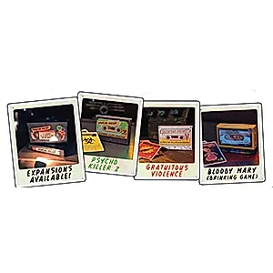 Escape Tabletop Games Psycho Killer, Fast-Paced, Hilarious and Strategic Party Game!