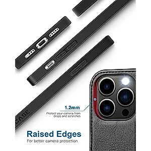 OCASE Compatible with iPhone 13 Pro Max Wallet Case, PU Leather Flip Folio Case with Card Holders RFID Blocking Stand [Shockproof TPU Inner Shell] Phone Cover 6.7 Inch 2021 (Black)
