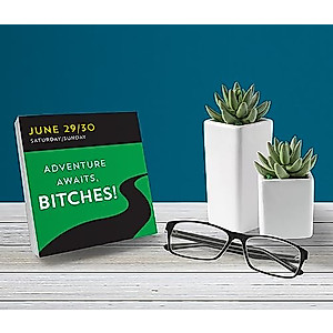 A F*cking 2024 Boxed Calendar: A Daily Dose of Zero F*cks (Funny Daily Desk Calendar, White Elephant Gag Gift for Adults)