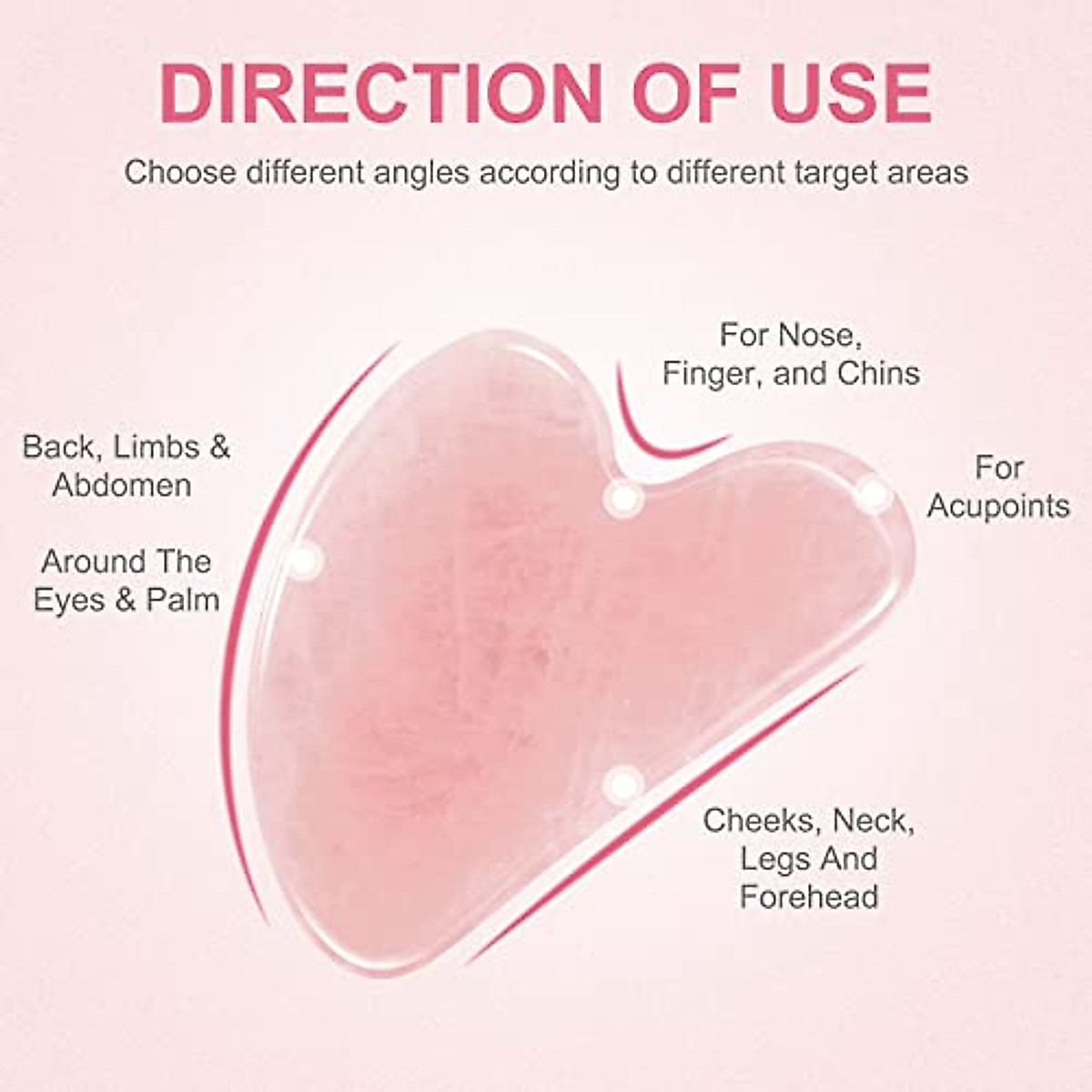 Gua Sha Massage Tools & Rose Oil & Vitamin C Serum in One Set for Facial Massage, Face Oil and Serum Gua Sha Pack, Anti Age Wrinkle and Dark Spot Face Skin Care Sets & Kits for Women