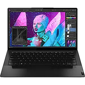 Lenovo IdeaPad Slim 9i 14" 4K UHD Touchscreen Ultra Business Laptop Intel Core i7-1165G7 EVO 16GB LPDDR4x 512GB PCIe SSD Backlit KB FP Reader, Thunderbolt 4, Windows 10 Pro, Shadow Black (Renewed)