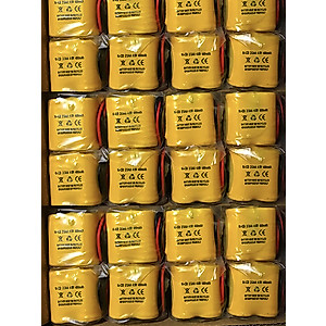 4.8v 400mAh Battery Exit Sign Emergency Light NiCd Ni-Cd NiCad MK Power MH29673 BST Battery D-2/3AA400MAH Lithonia BL93NC484 Nickel Cadmium