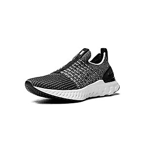 Nike Mens React Phantom Run Flyknit CJ0277 003 - Size 11 Black/White