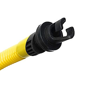 Seamax 7L Single Stage Foot Pump for Inflatable Boats, Max 3.6 PSI Support Inflation and Deflation