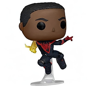 Funko Pop! Marvel Spider Man Gamer Miles Morales Unmasked Chase Exclusive
