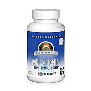 Source Naturals Melatonin 5 mg - 240 Tablets