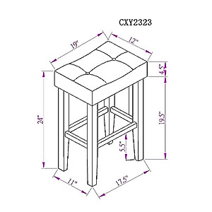 PEIHONGET 5-Piece Dining Table Set,Modern Bar Table and Chairs Set with Linen Fabric Cushions,Kitchen Breakfast Table Set with Solid Wood Legs, for Living Room, Dining Room,Game Room (Gray)
