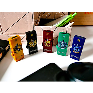 EMTEC Harry Potter M730 USB 2.0 Flash Drive - 32GB-Slytherin & Hogwarts Duo Pack (ECMMD32GM730HP02P2)