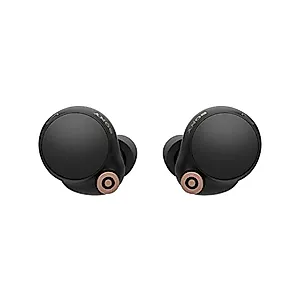 Sony WF-1000XM4 Industry Leading Noise Canceling Truly Wireless Earbud Headphones with Alexa Built-in, Black (Renewed)