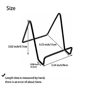 Cutting Board Stand Metal Square Wire Stand-Tray Stand, Cutting board holder, Cheeseboard Stand, Platter holder, Cookbook Stand, Cookbook Holder, Charcuterie Board Stand