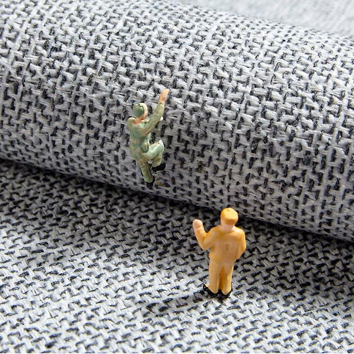 Qmkmyy Rustic Cabin Fish Leaf Print Rugs for Home Office Decor Striped Pathwork Western Style Area Rug Floor Mat Low Pile Carpets,4'x6'