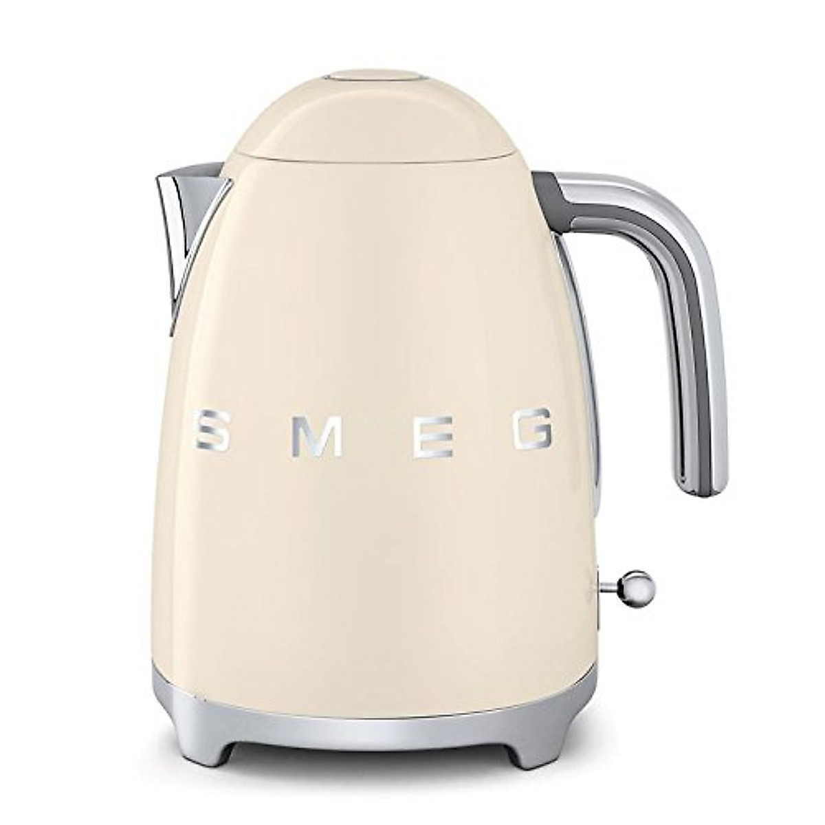 Smeg KLF01CRUS 50's Retro Style Aesthetic Electric Kettle, Cream