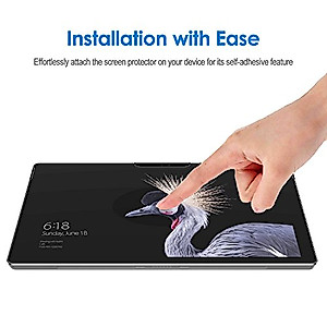 JETech Screen Protector for Microsoft Surface Pro 6/5/4, Tempered Glass Film