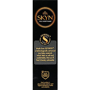 SKYN Non-Latex Lubricated Condoms, 12 Count