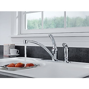 DELTA FAUCET B3310LF, 19.35 x 11.75 x 0.02 inches, Chrome
