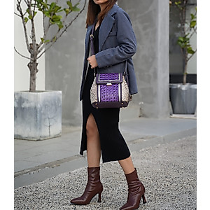 MKF Collection Crossbody Bag for Women, Vegan Leather shoulder Bag Handbag Purse By Mia K