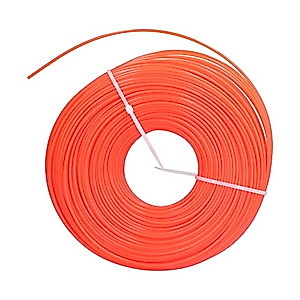 FAEG Grass Trimmer Line, Trimmer Line Easy Installation 0.09in Line Width Professional for Most Trimmers for Lawn Garden Pruning Trimming